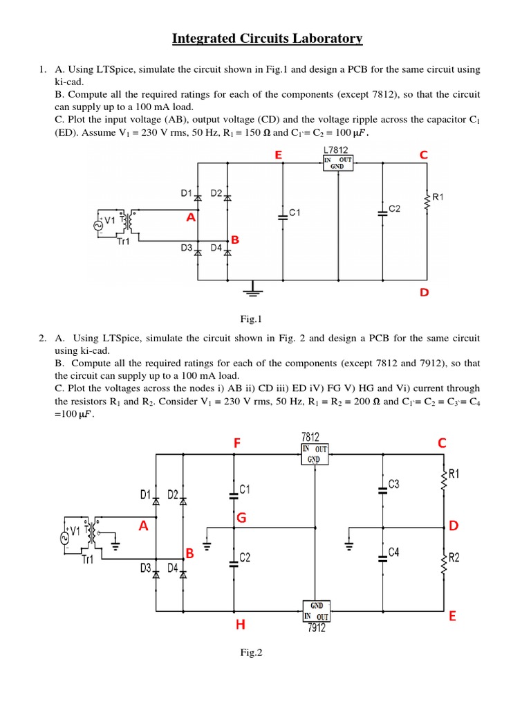 Integrated Circuits Laboratory | PDF