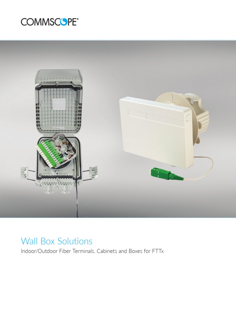 Wall Box Solutions: Indoor/Outdoor Fiber Terminals, Cabinets and Boxes ...