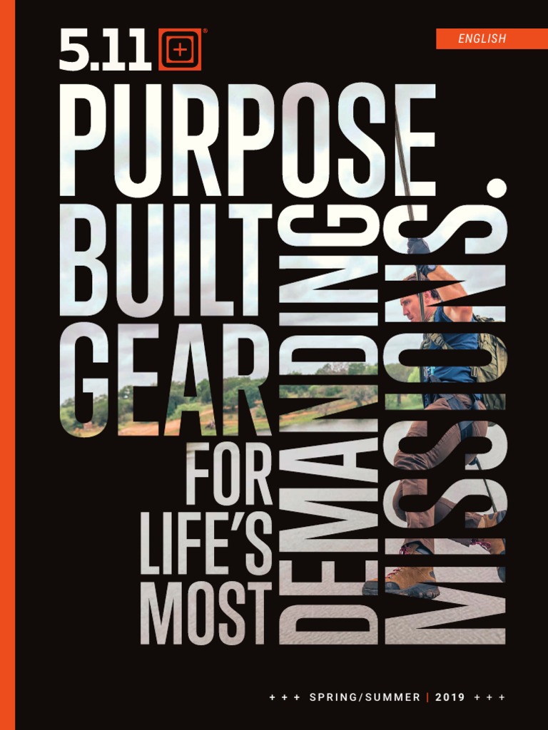 5.11 Tactical - Spring Summer - English Corporate | PDF | Waist | Seam ...