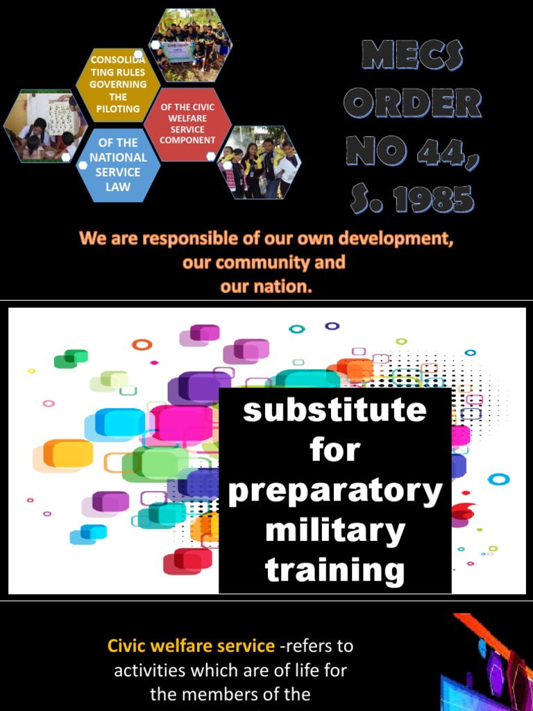 Ndividual: of The National Service LAW | PDF