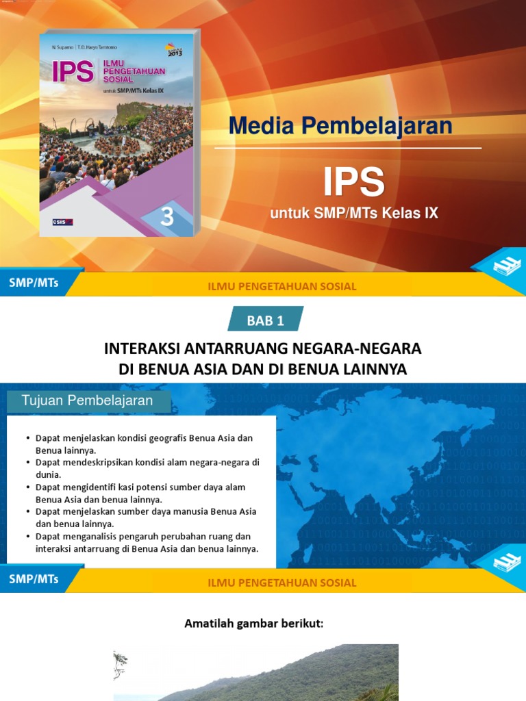 PPT IPS Kelas 9 K13 BAB 1 Interaksi Antarnegara Asia Dan Negara Lainnya ...