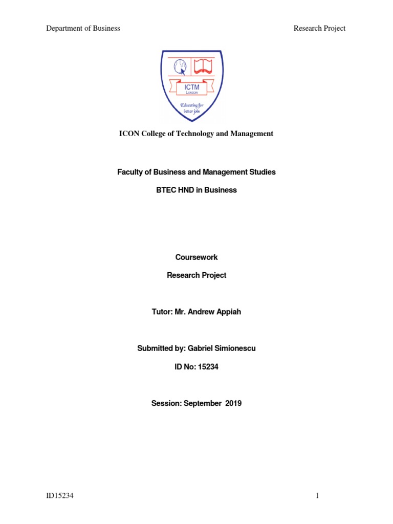 Research Project | PDF | Survey Methodology | Economic Growth