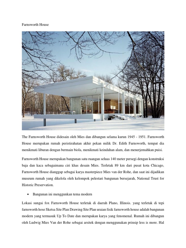 Farnsworth House | PDF