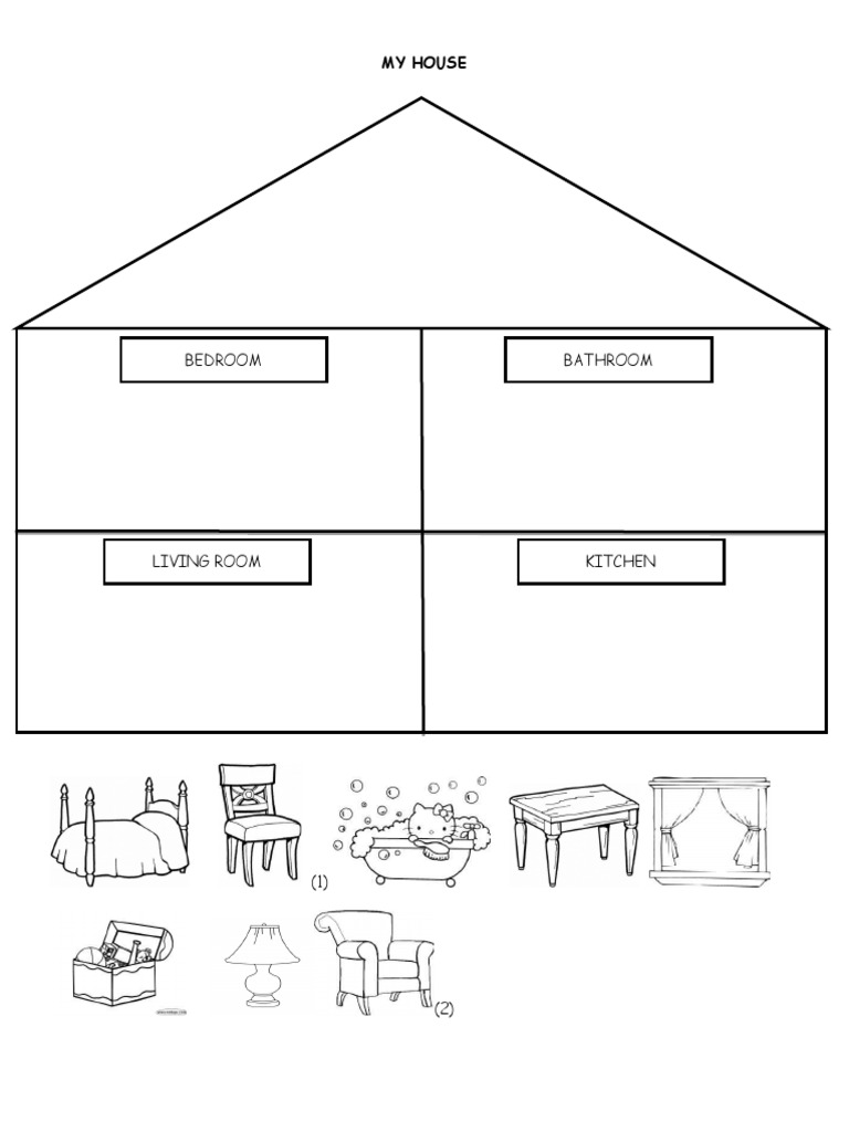 My House Cut and Paste - 65437 | PDF