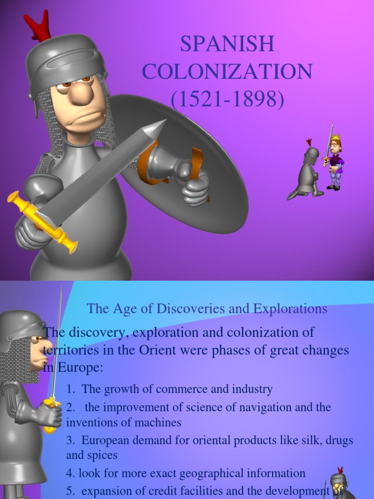 Spanish Colonization | PDF | Age Of Discovery | Spanish Empire