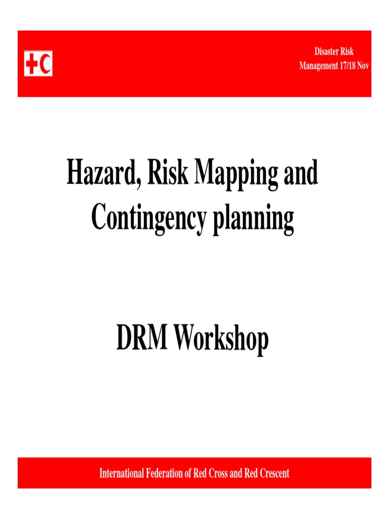 Hazard Risk Mapping and Contingency Planning | PDF | Emergency ...