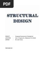 Sample Structural Analysis For Building Permit Application - 2 Storey ...