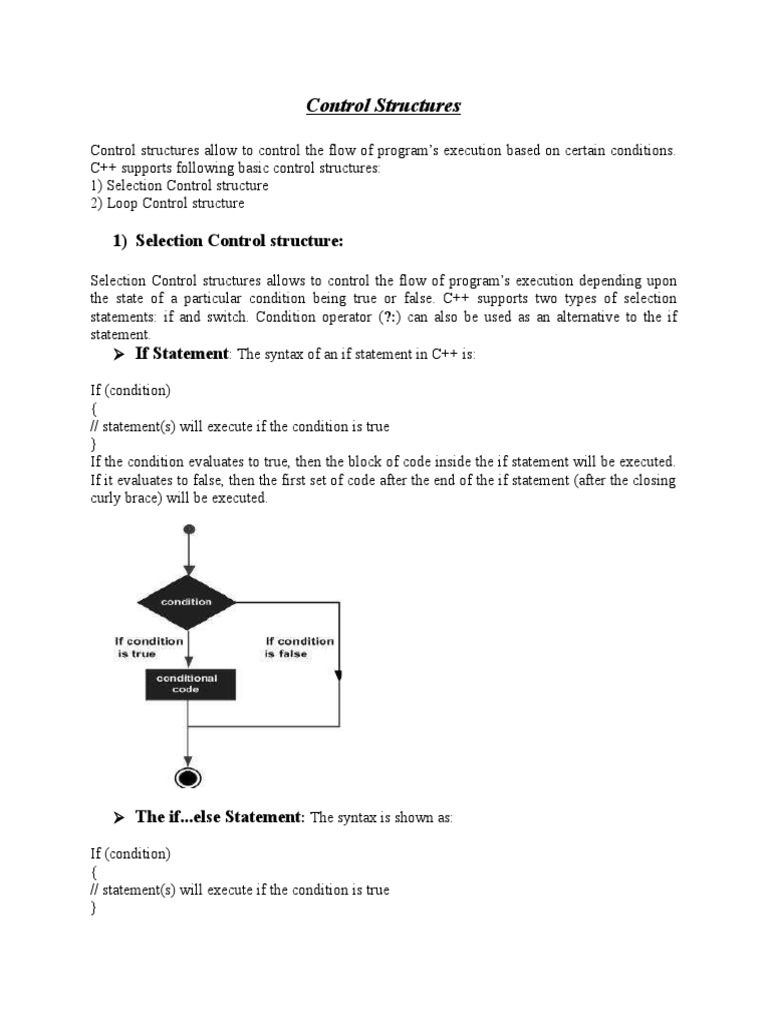Control Flow Fundamentals: An Overview of Selection and Looping ... Control Flow Fundamentals: An Overview of Selection and Looping ...