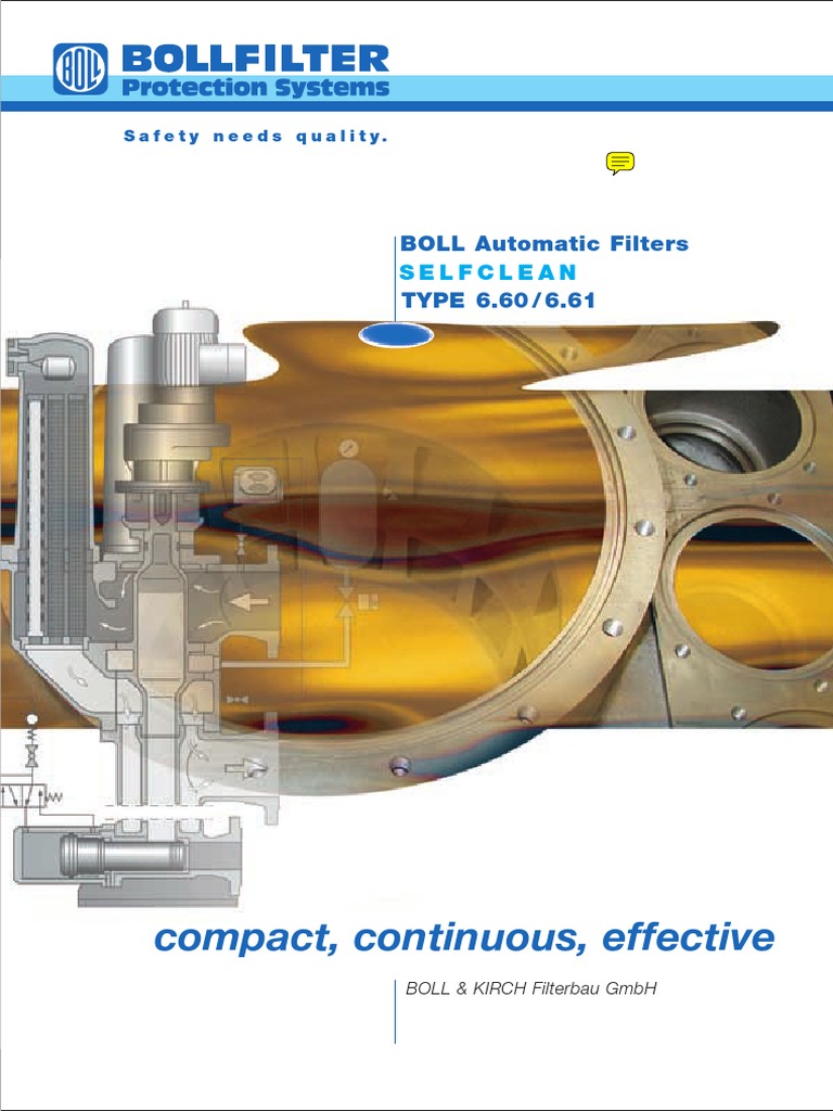 Compact, Continuous, Effective: BOLL Automatic Filters | PDF ...