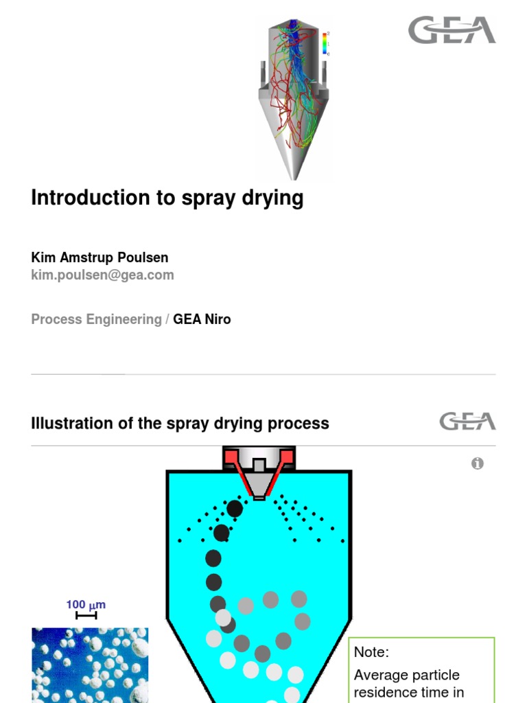Introduction To Spray Drying | PDF | Humidity | Glasses
