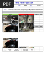 One Point Lesson PDF | PDF