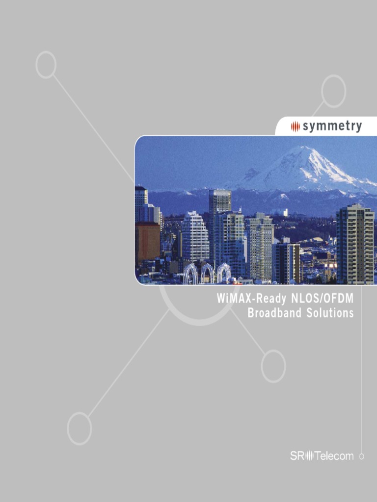Symmetry WiMAX-Ready NLOS/OFDM | PDF | Wi Max | Orthogonal Frequency ...