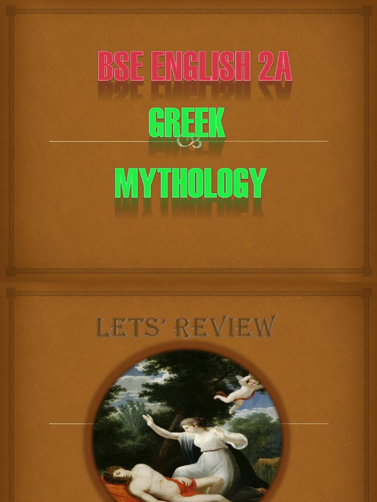 Orpheus and Eurydice PPT by Dharen de Cano | PDF | Orpheus | Hades