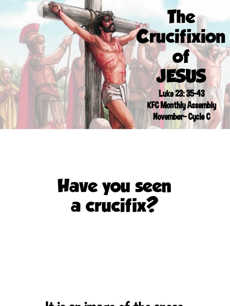 Kids | PDF | Crucifixion | Jesus