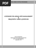 ERIG Infiltration | PDF | Injection (Medicine) | Rabies