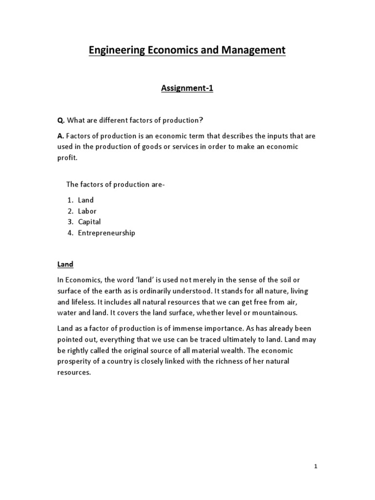 EEM Assignment 1 | PDF | Monopoly | Perfect Competition