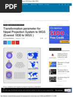 WGS84 To MUTM For Nepal in GIS PDF | PDF | Teaching Methods & Materials ...