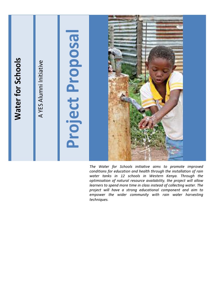 Water4Schools Final Proposal PDF | PDF | Drinking Water | Sanitation