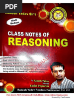 Gagan Pratap Sir Arithmetic Class_Notes 2025 (1) | PDF