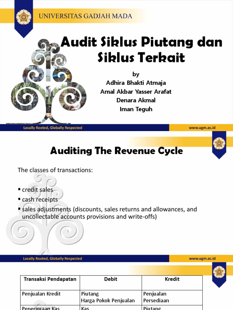 Revenue Cycle Audit and Controls Guide | PDF | Debits And Credits | Revenue