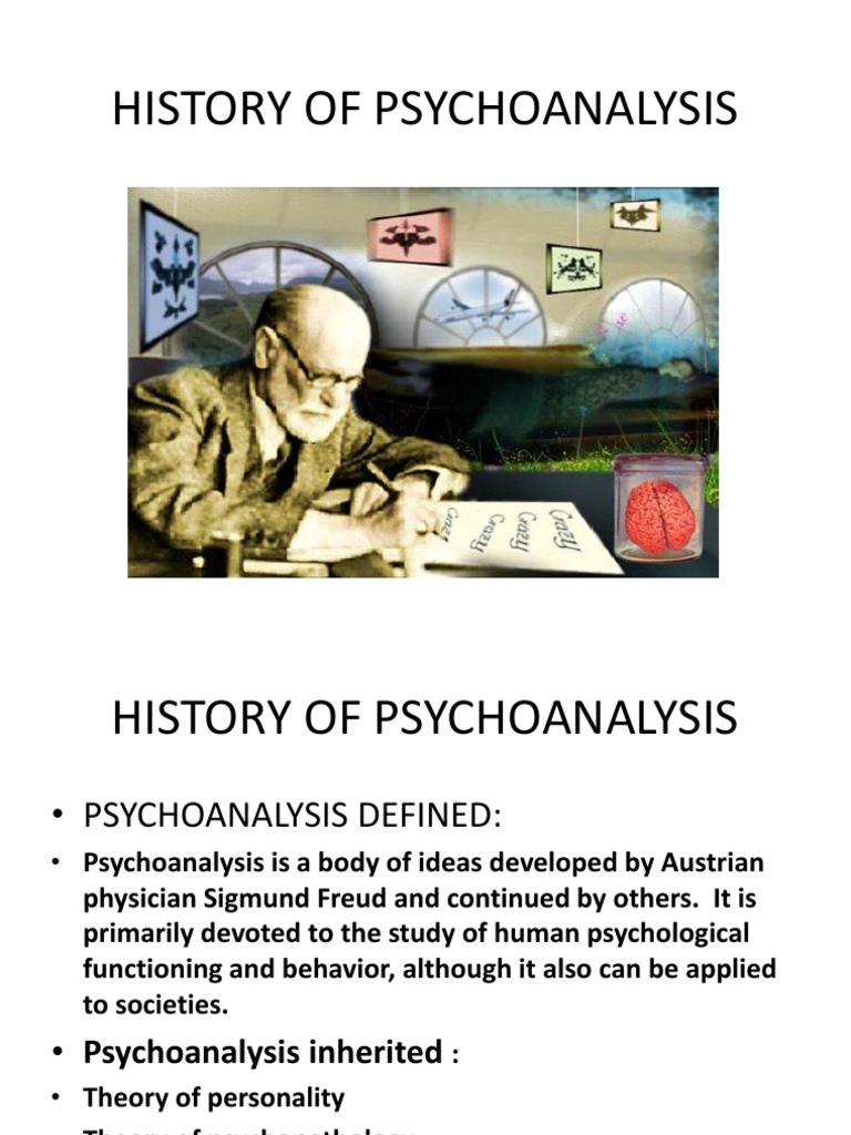 History of PsychoAnalysis | PDF | Psychoanalysis | Psychotherapy