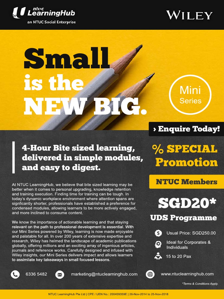 NTUC LHUB Brochure | PDF