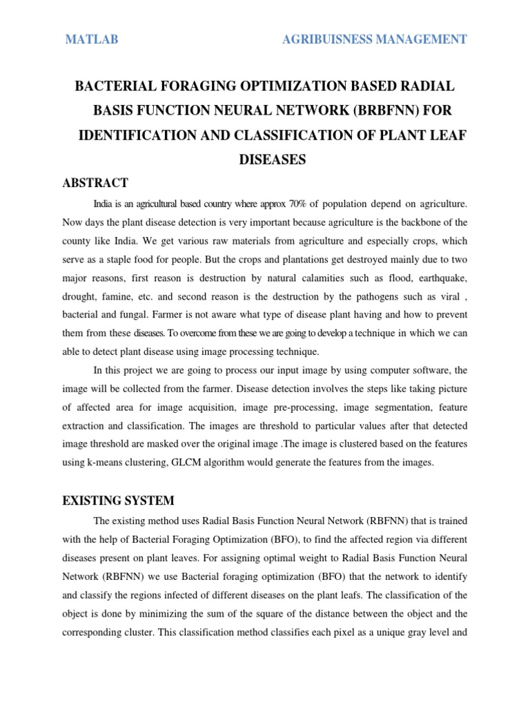 6.1 Bacterial Foraging Optimization Based Radial Basis Function Neural ...
