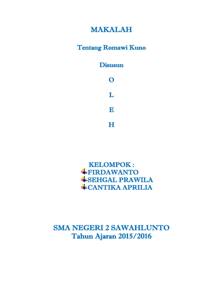 Makalah Romawi Kuno | PDF