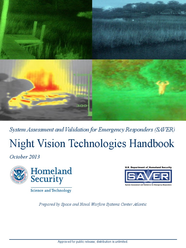 Night Vision Technologies Handbook: System Assessment and Validation ...