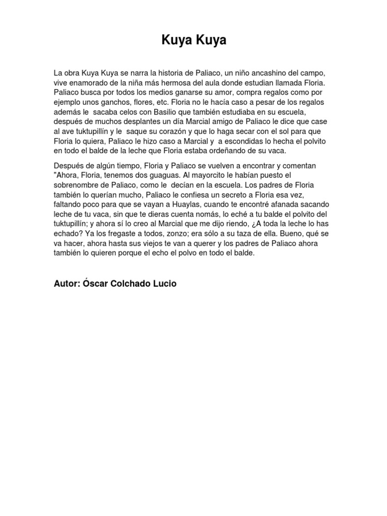 Kuya Kuya | PDF | Felicidad | Amor