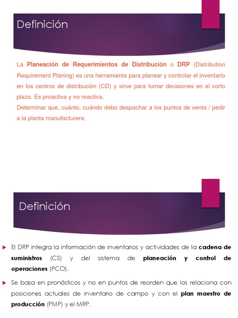 DRP en La Industrial | PDF | Logística | Inventario