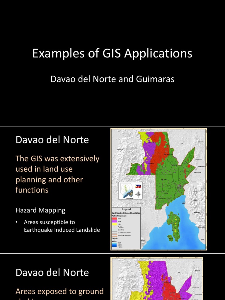 Sample GIS Applications | PDF