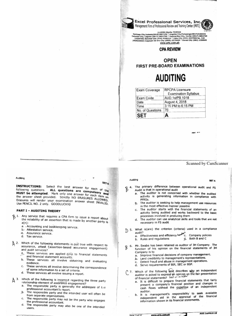 PRTC 1st PB (Aud) | PDF