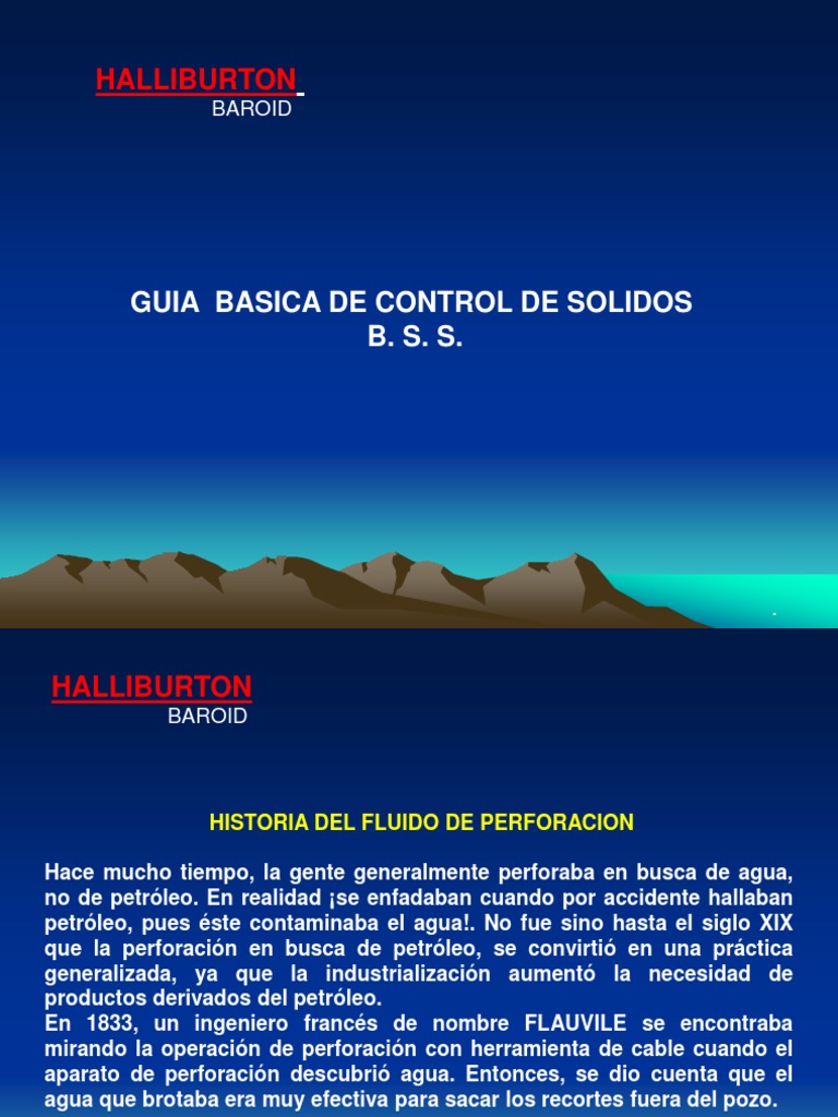 Control de Solidos | PDF | Centrífugo | Agua
