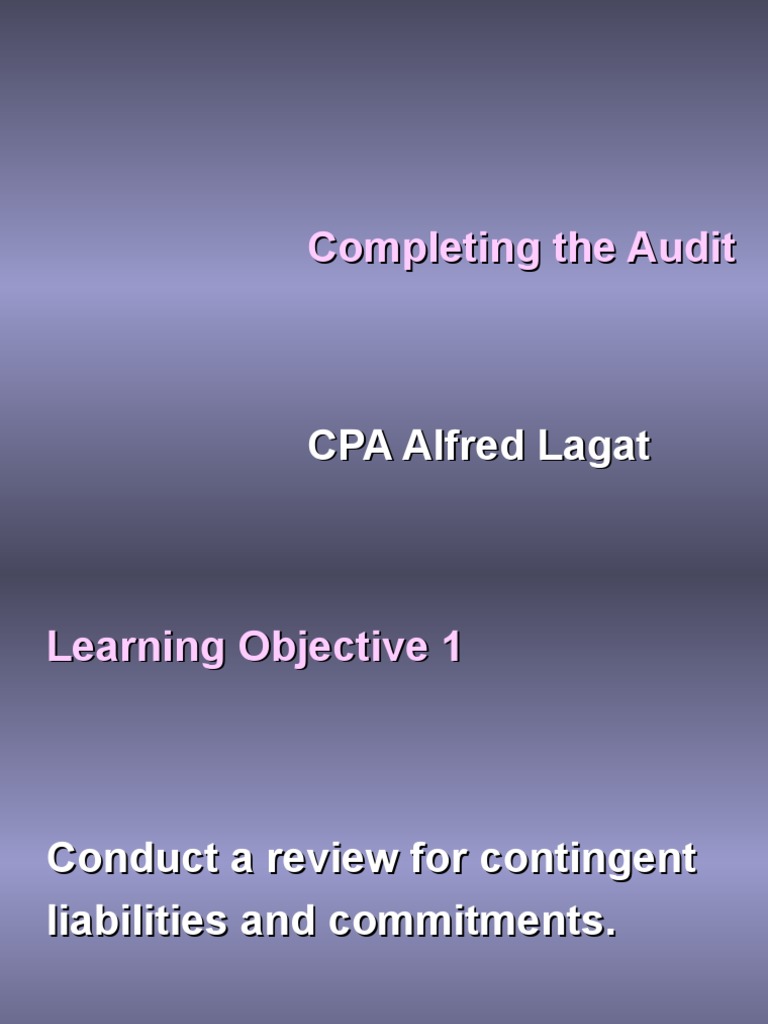 Completing the Audit Process Guide | PDF | Audit | Mergers And Acquisitions