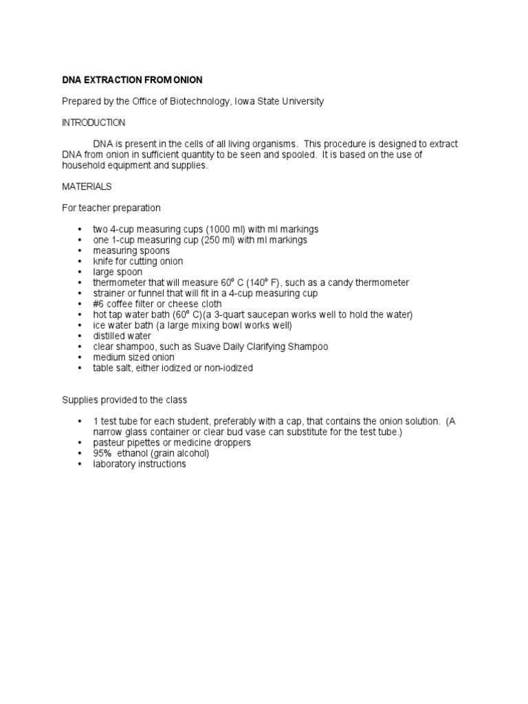 DNA Spooling | PDF | Ethanol | Solution