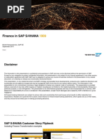 SAP FI Cheat Sheet | PDF