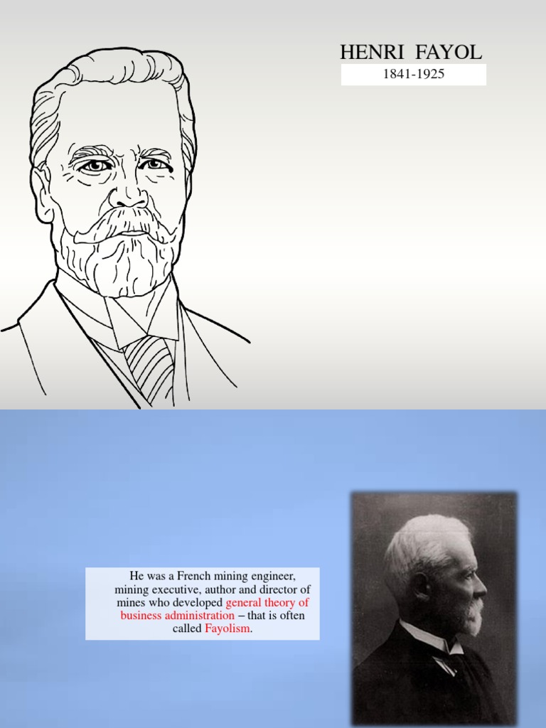 Henri Fayol | PDF | Behavioural Sciences | Business