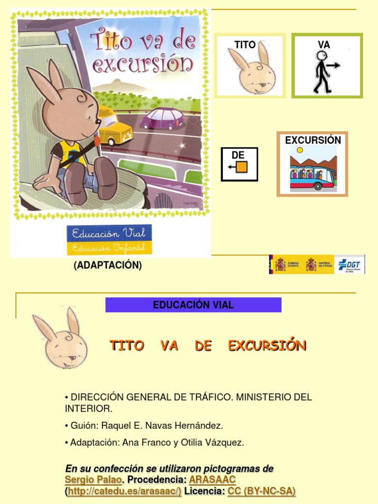 Cuento Tito Va de Excursión | PDF