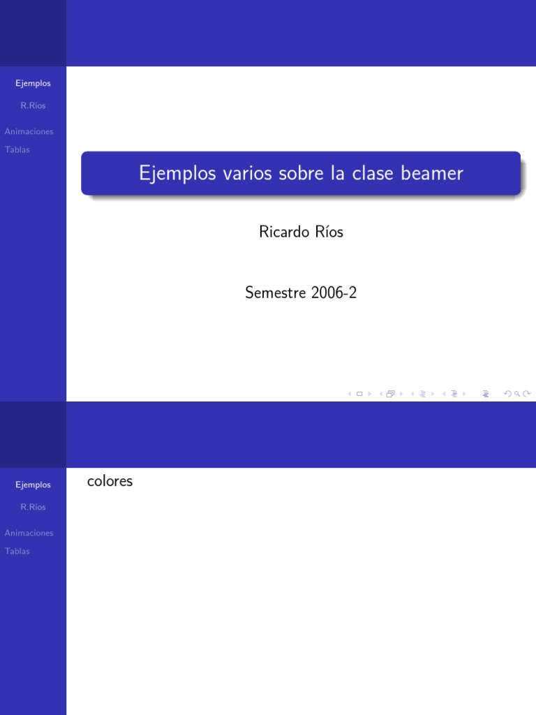Estilos de Beamer (LaTeX) | PDF | Acoustics | Hearing
