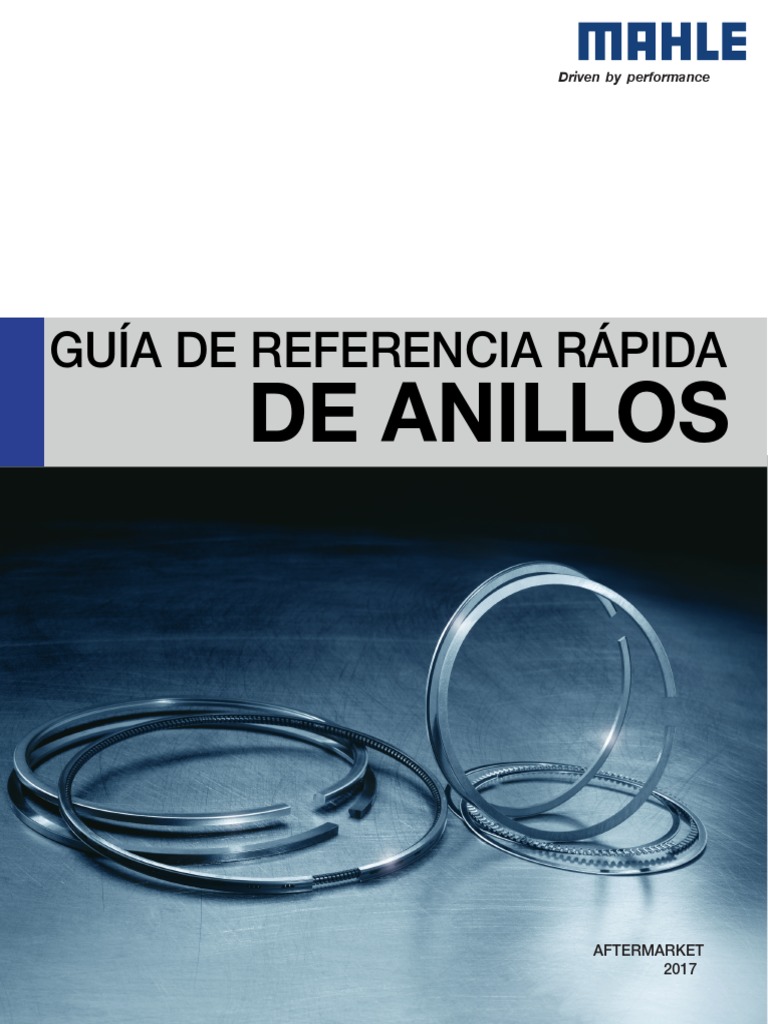 Catalogo Anillos Mahle | PDF | Fabricantes de vehículos de motor | Acero