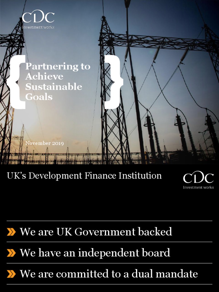 Ryan Wagner Investment Director CDC | PDF | Economic Development ...