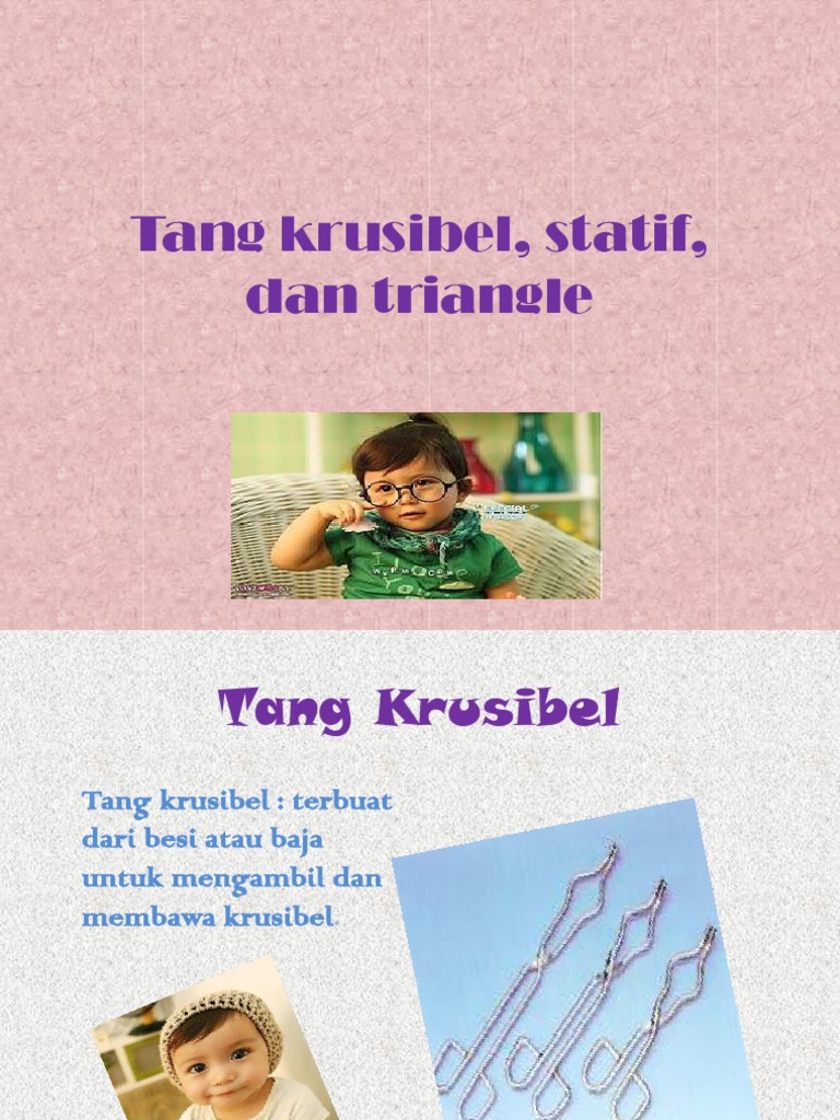 17.tang Krusibel, Statif, Dan Triangle. | PDF