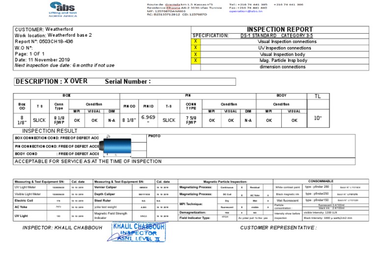 X Over Wash Pipe FJWP | Download Free PDF | Applied And ...
