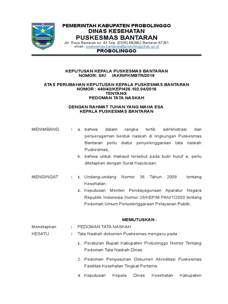 TATA NASKAH 2019 Fix | PDF