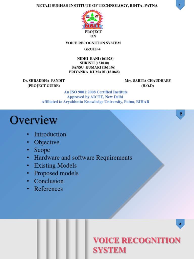 Netaji Subhas Institute of Technology, Bihta, Patna | PDF | Speech ...