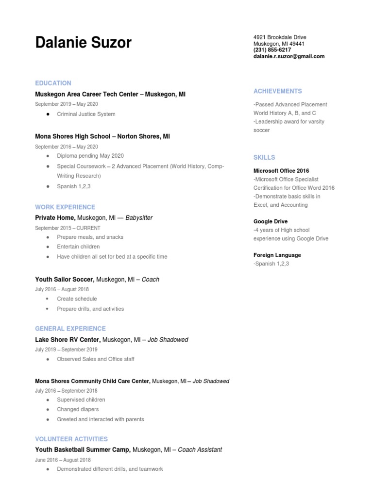 Suzor Resume | PDF | Behavior Modification | Learning