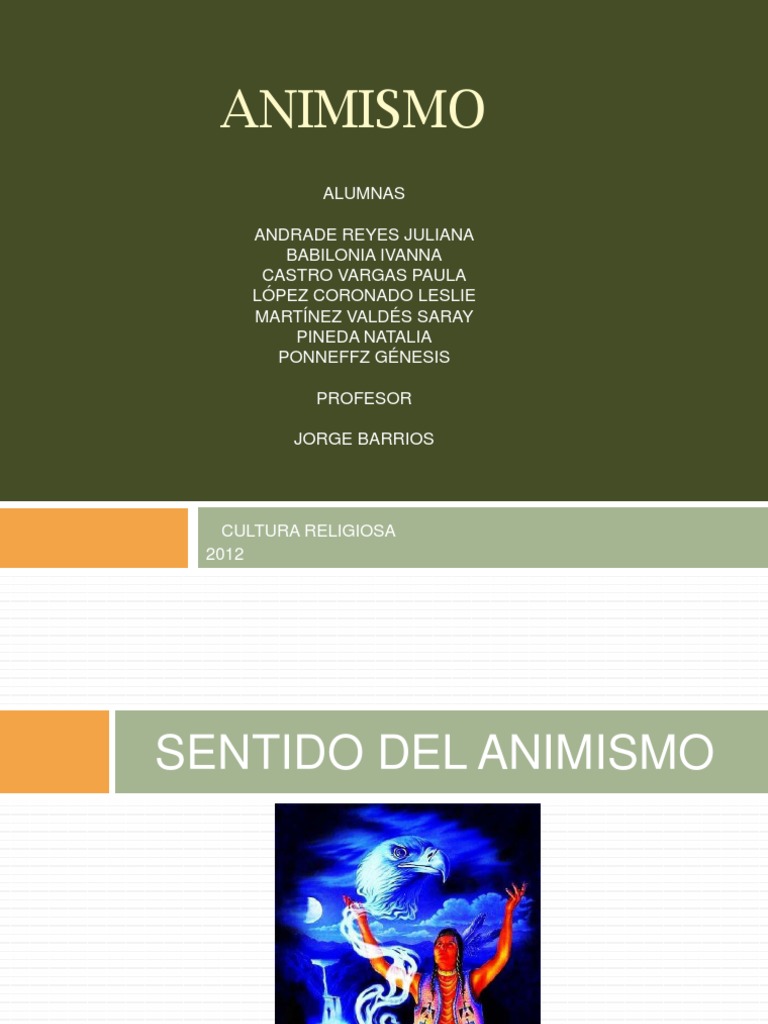 Animismo: Origen y Creencias | PDF | Afrodita | Alma