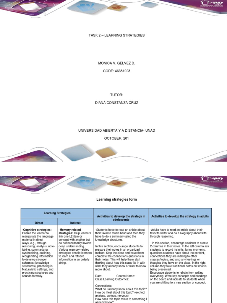 Effective Learning Strategies for All Ages | PDF | Recall (Memory ...
