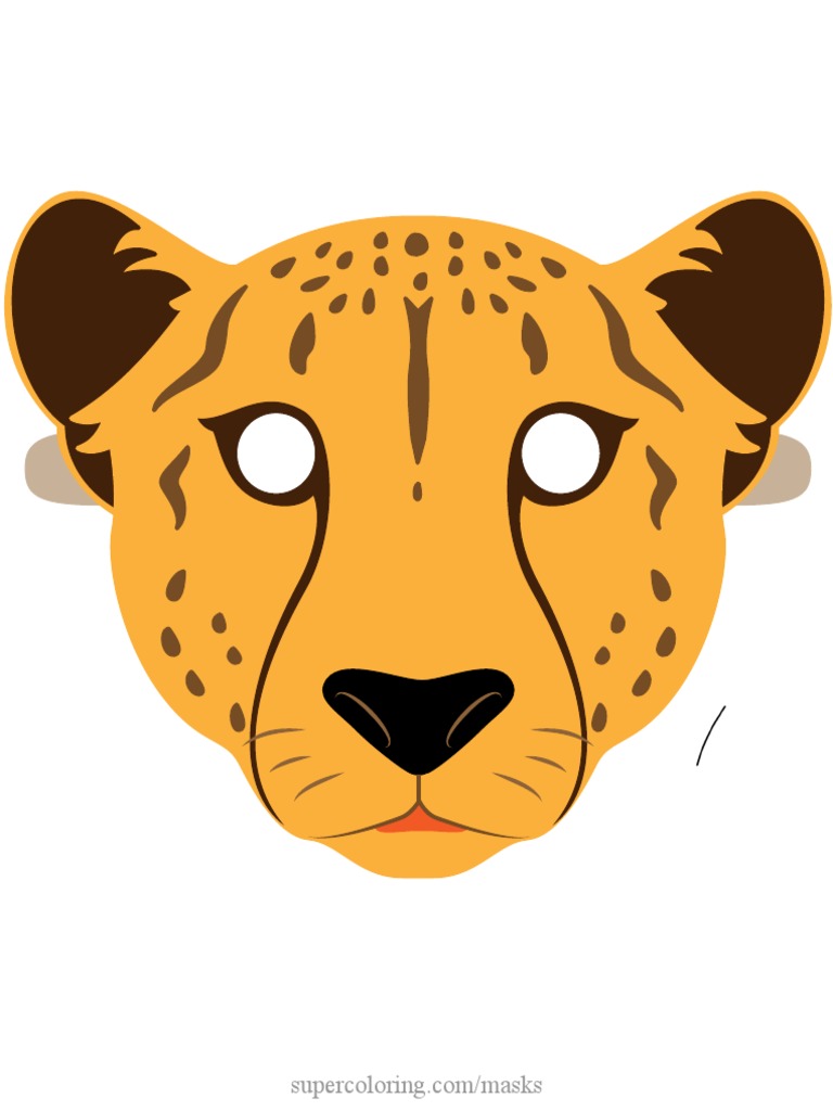 Printable Coloring Masks Guide | PDF